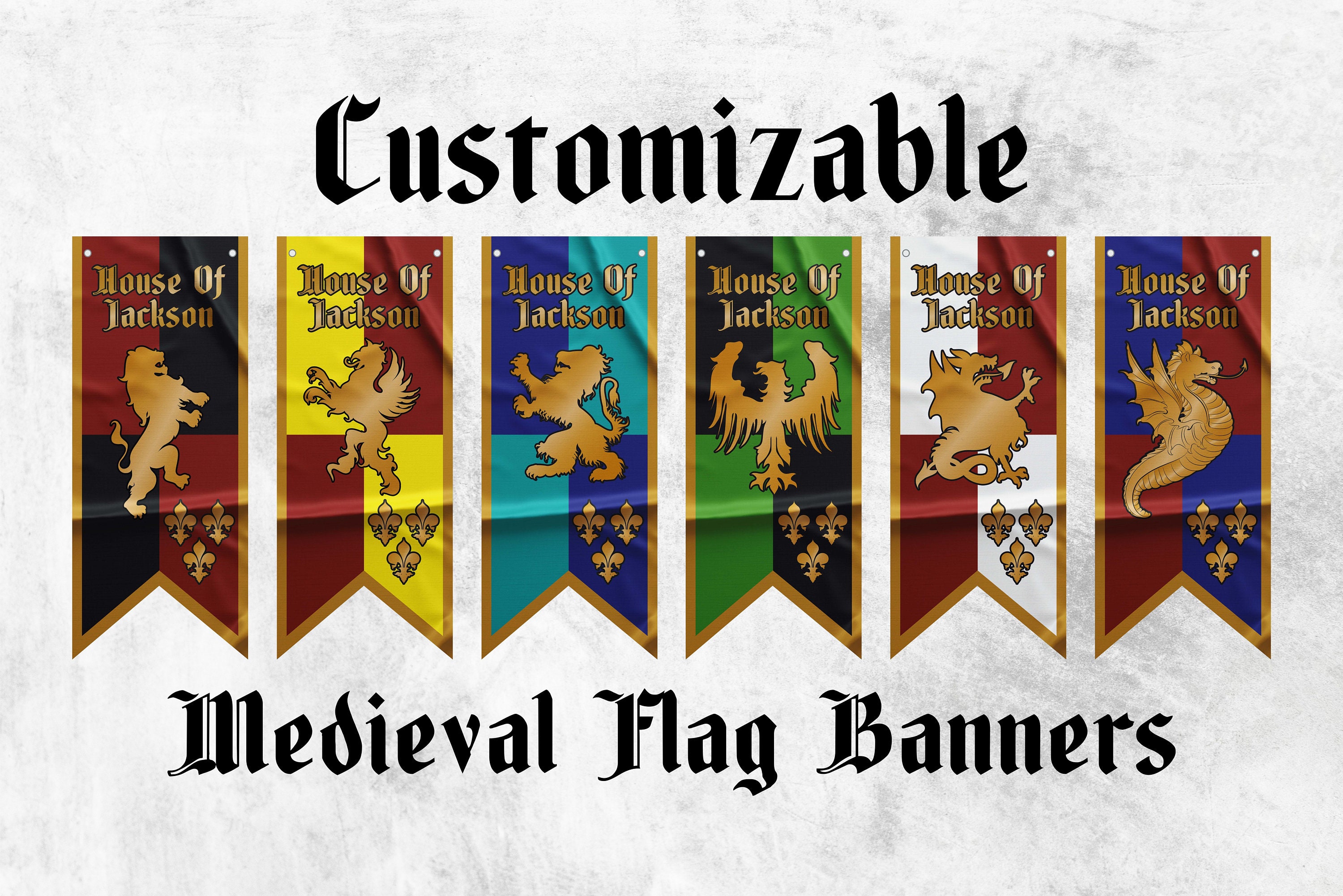 Blank Medieval War Banner