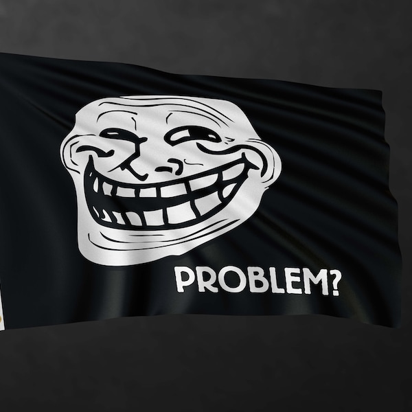 Trolls Flag Banner - Etsy