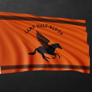 Camp Half-blood Flag Banner | Percy Jackson Camp Half-blood Flag | High ...