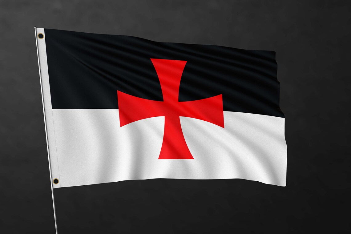 Knights Templar Crusades Flag Banner | Historical & Organisation Flags ...