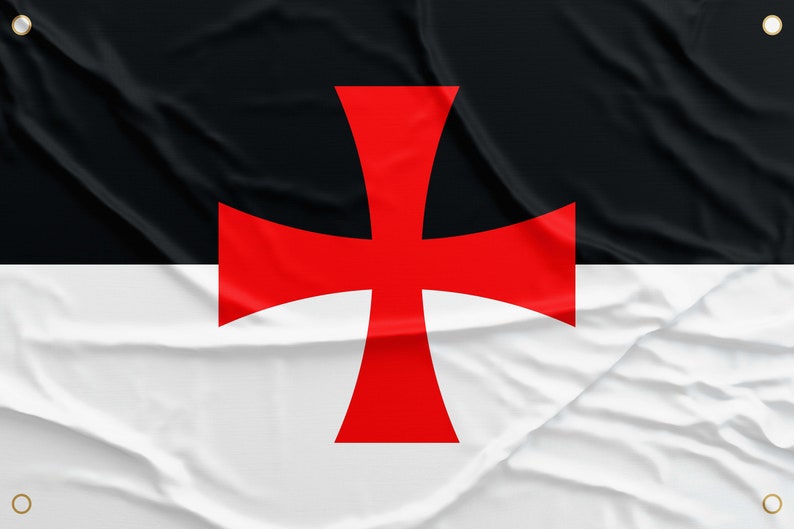 Knights Templar Crusades Flag Banner | Historical & Organisation Flags ...