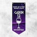 Camp Half Blood Cabins Pennant Flag Banner | Cabin 12 Dionysus | High ...