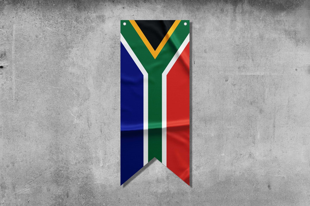 South Africa Pennant Flag Banner | Country Flag Banner | High Quality ...