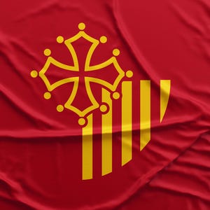 Languedoc-roussillon Flag Banner | France Region Flags | High Quality ...