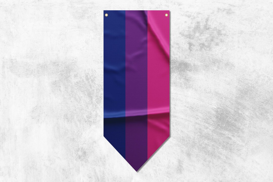 Bisexual Pennant Flag Banner | Pride Flag Banners | High Quality ...
