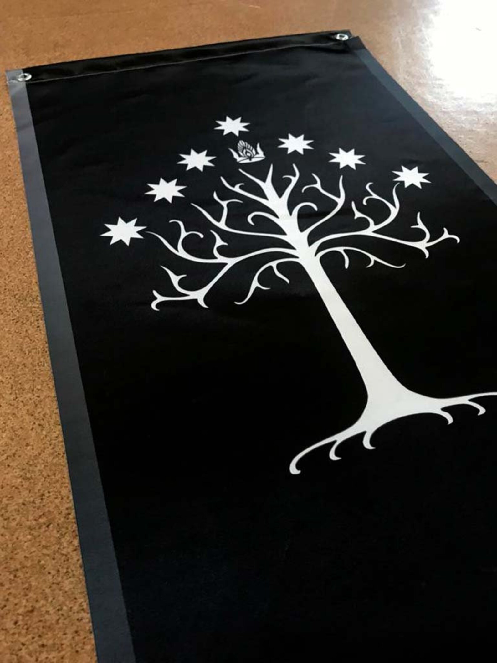 LOTR Gondor Pennant Flag High Quality Materials Size: - Etsy