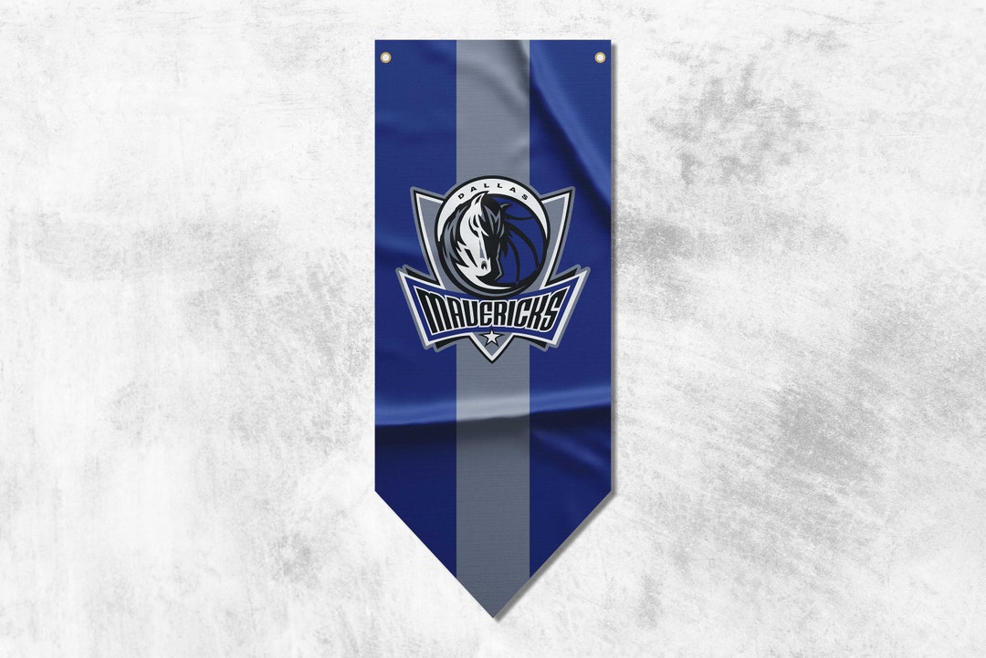 Dallas Maverics Pennant Flag Banner | Basketball Banner | High Quality ...