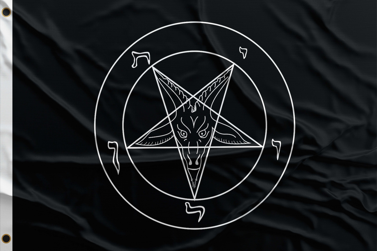 Baphomet Church Flag Banner Satan Flag Banner High Quality - Etsy