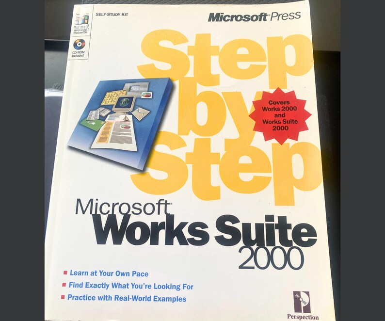Y2K Microsoft Workbook Software Works Suite 2000 Step by Step Self ...