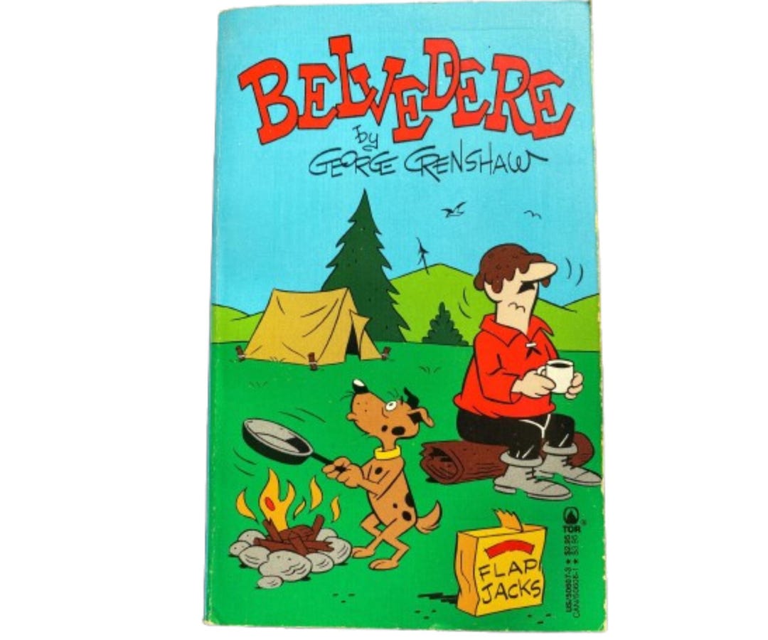 Comic Book Belvedere Flap Jacks George Crenshaw 1990s Illustrated ...