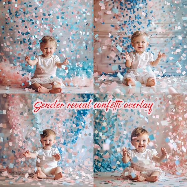 Blue Confetti - Etsy