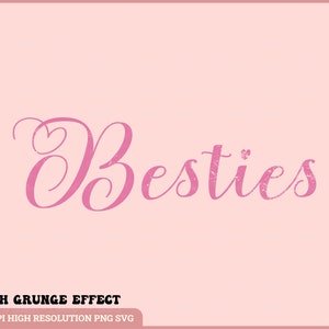 Besties Svg, Besties Forever Png, Best Friends Svg, Friendship Svg ...