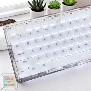 Soft Silicone Keycaps, Jelly Pudding Keycaps Cherry Profile Keycap Set ...