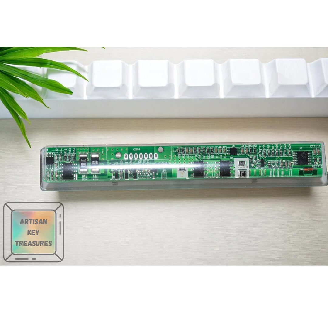 Custom Circuit Board Spacebar Keycaps OEM Profile Spacebar 6.25U Resin ...