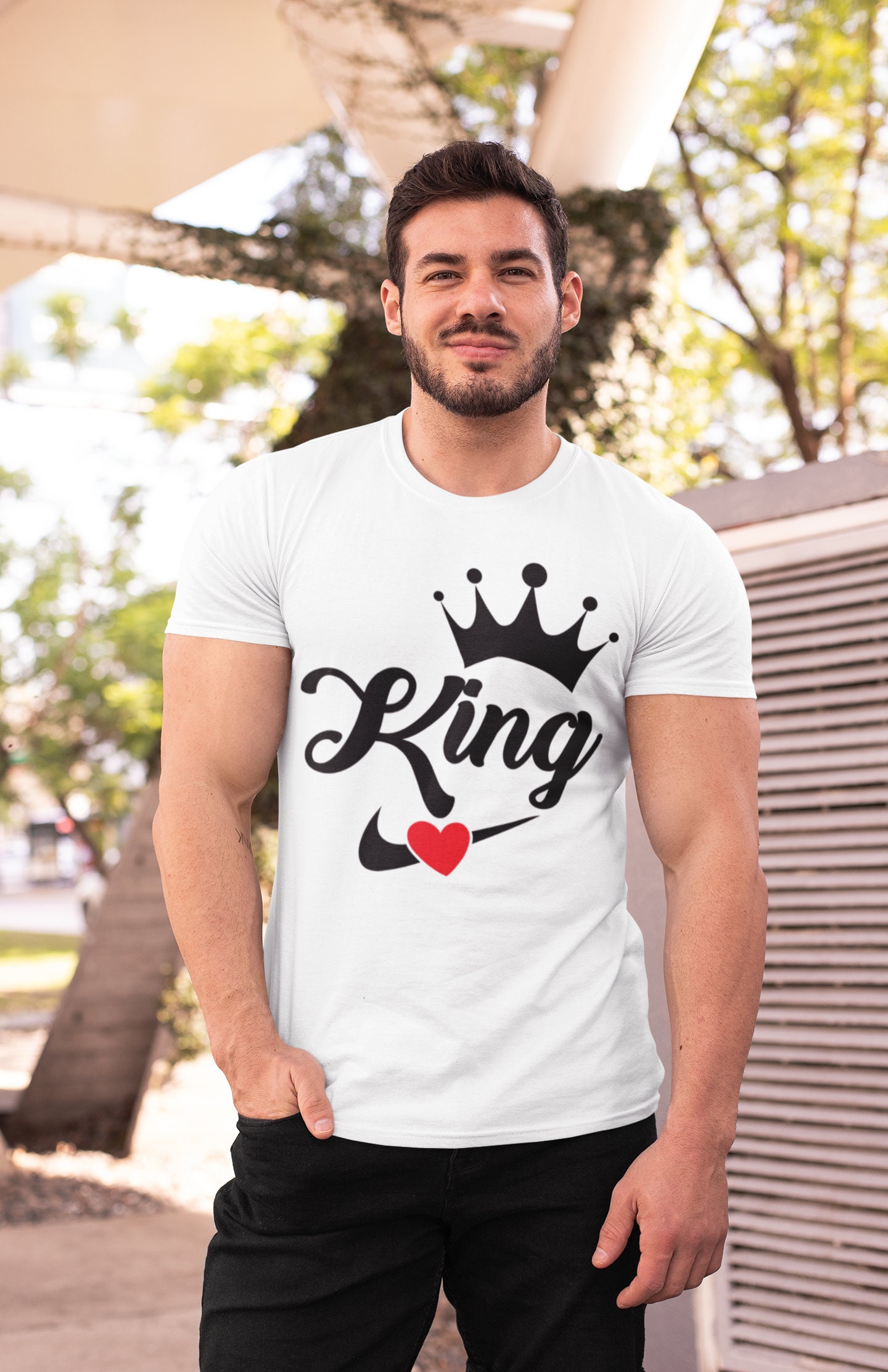 Rey y reina Svg Reina de corazones Svg Rey Svg Parejas Svg - Etsy España