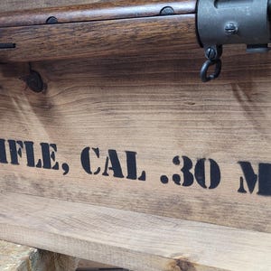 M1 Garand Display | M1903 Rifle Display | Gun Rack - Etsy
