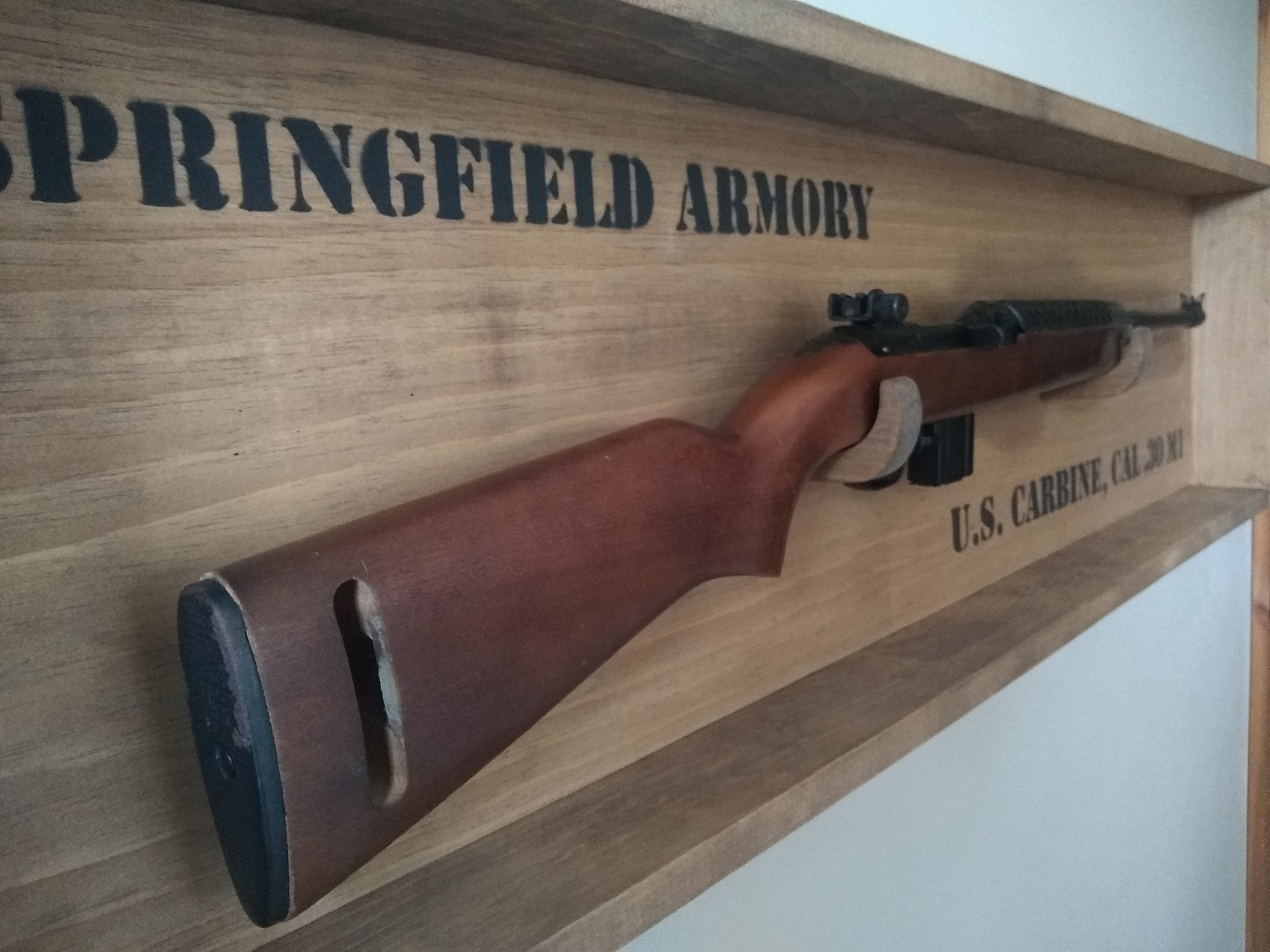 M1 Carbine Display | Rifle Display | Gun Rack - Etsy