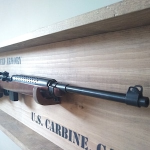 M1 Carbine Display | Rifle Display | Gun Rack - Etsy