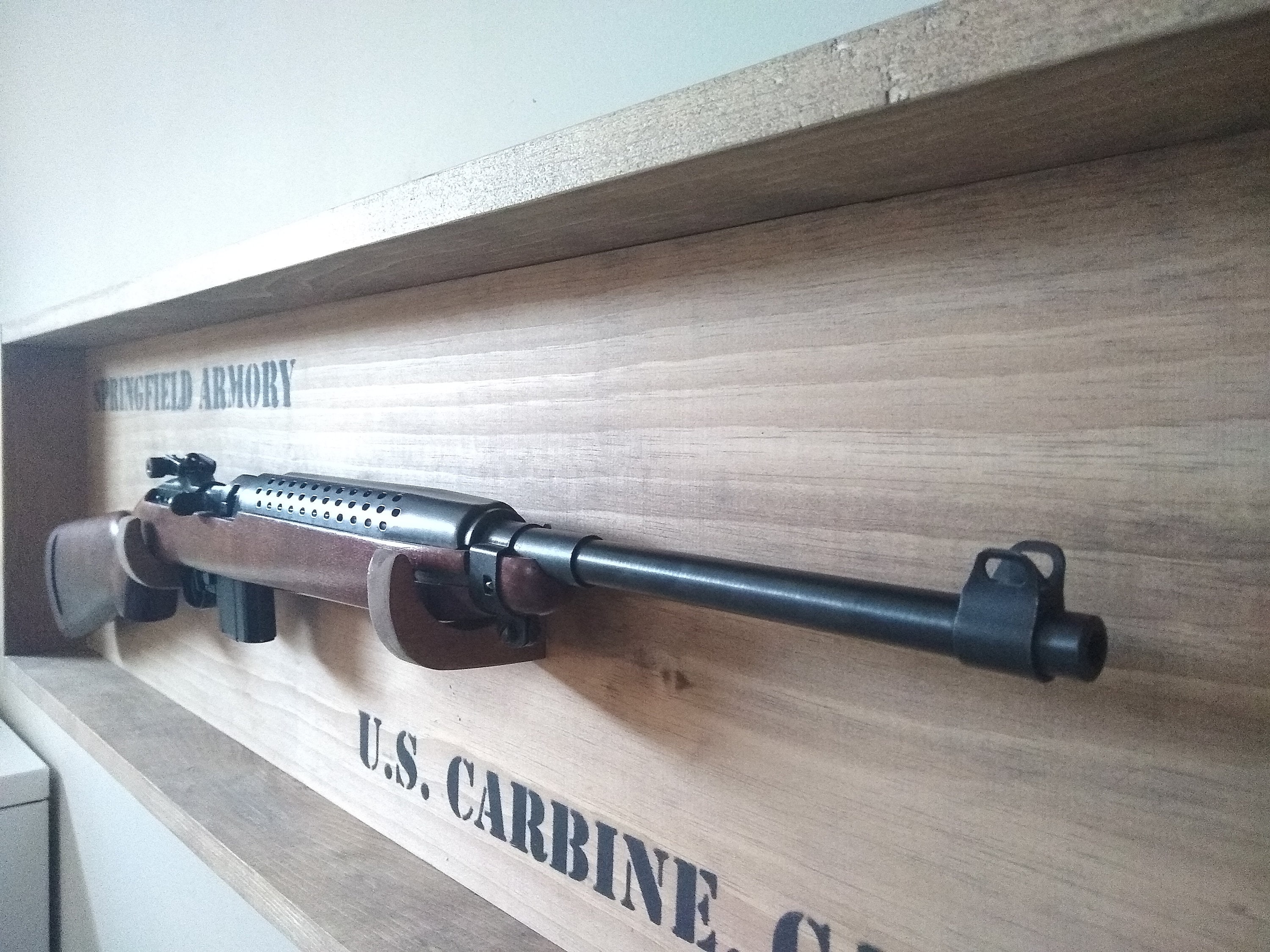 M1 Carbine Display | Rifle Display | Gun Rack - Etsy