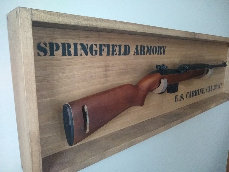 M1 Carbine Display | Rifle Display | Gun Rack - Etsy