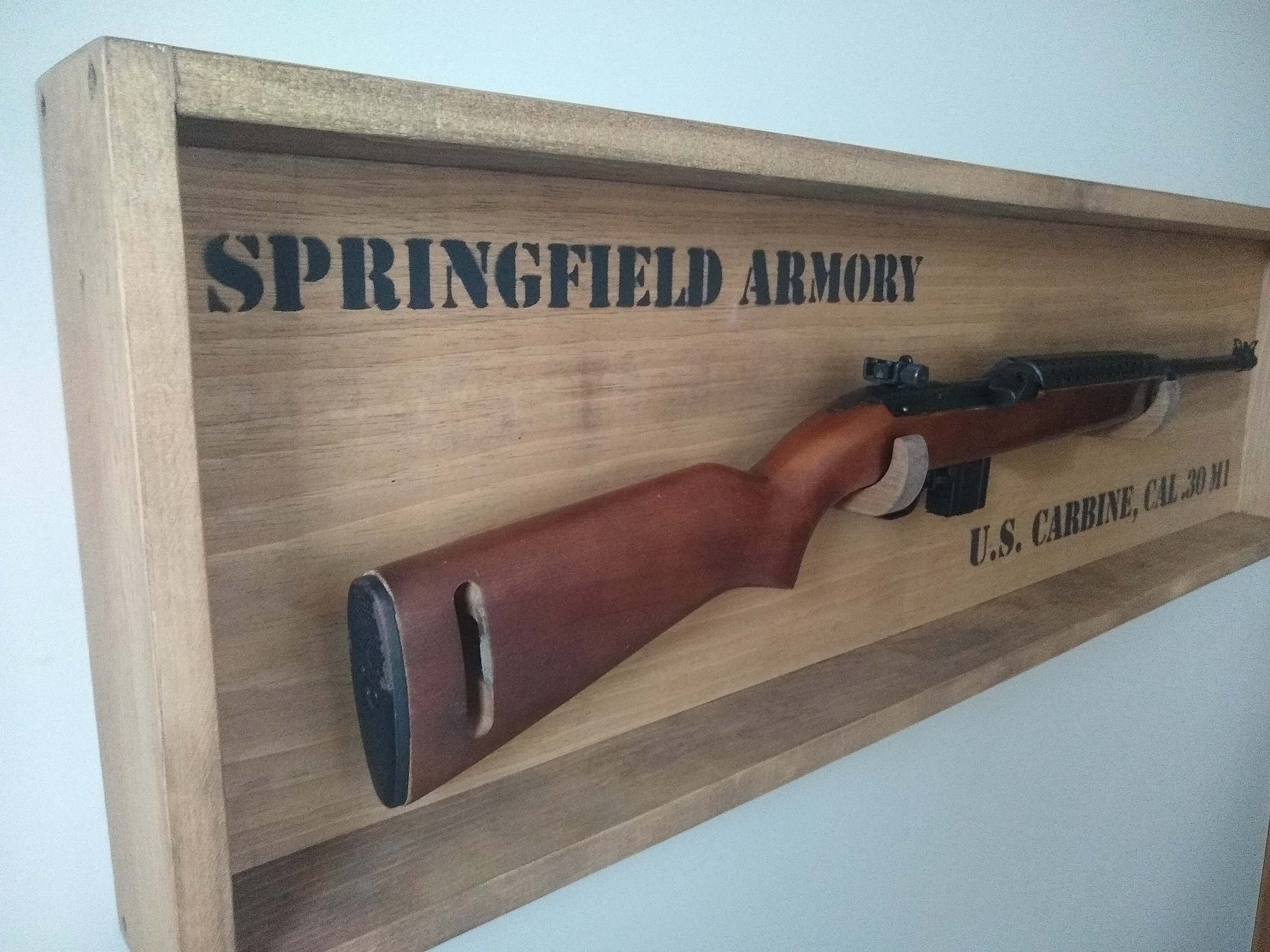 M1 Carbine Display | Rifle Display | Gun Rack - Etsy