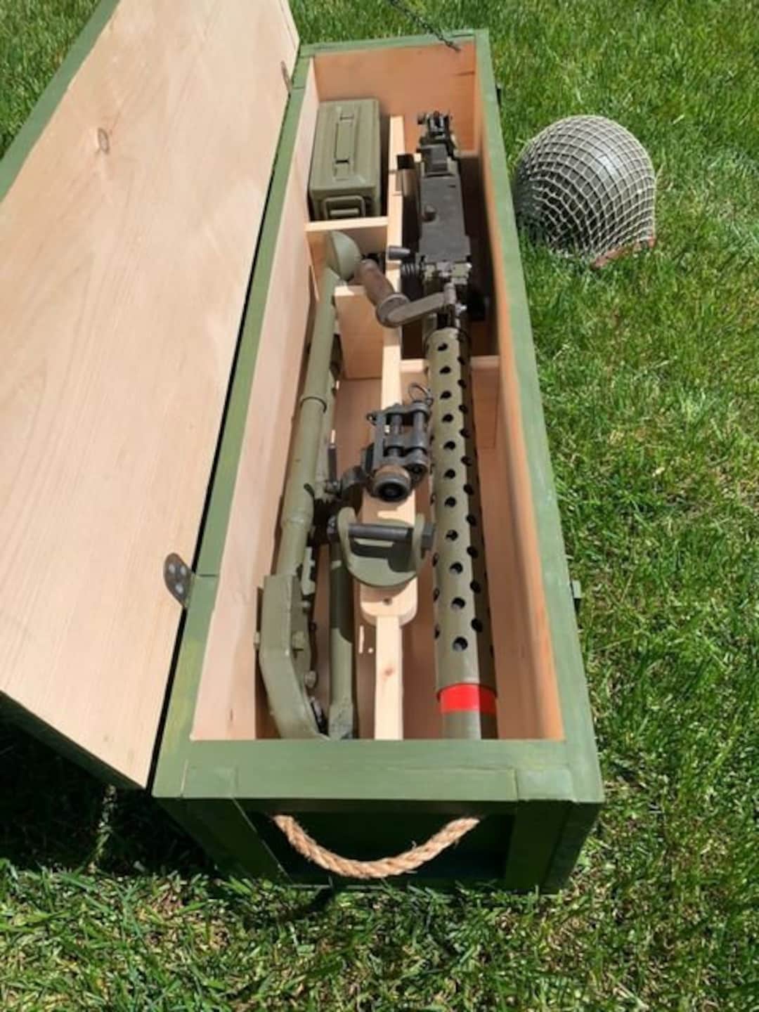 M1919A4 Crate Browning Gun Display Transit Case - Etsy