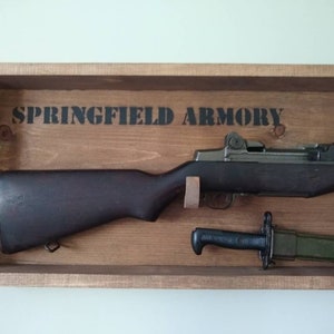 M1 Garand Display | M1903 Rifle Display | Gun Rack - Etsy