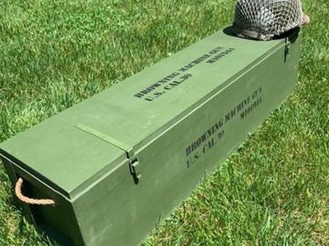 M1919A4 Crate Browning Gun Display Transit Case - Etsy