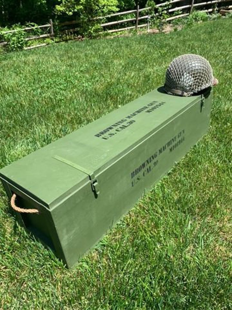 M1919A4 Crate Browning Gun Display Transit Case - Etsy