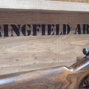 M1 Garand Display | M1903 Rifle Display | Gun Rack - Etsy