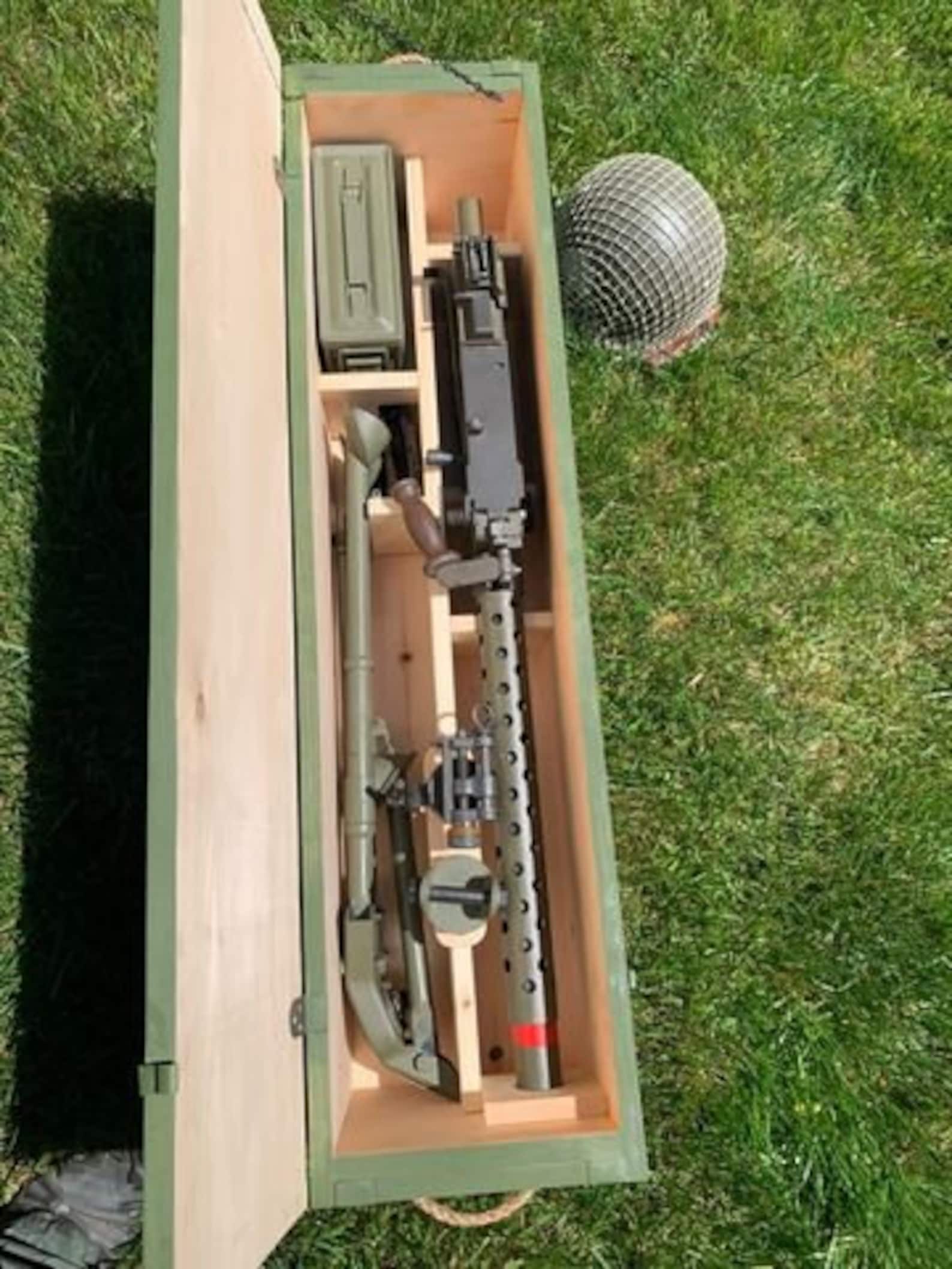 M1919A4 Crate | Browning Gun Display | Transit Case - Etsy