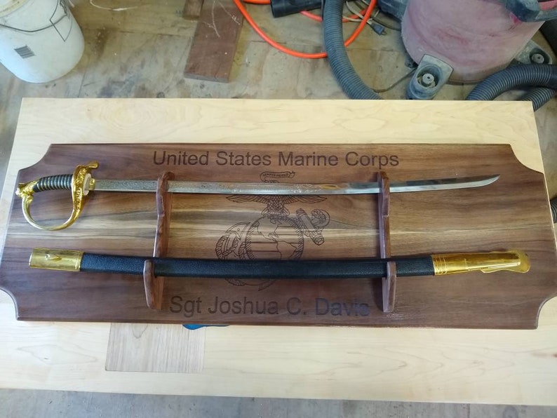 Custom Sword Display - Etsy