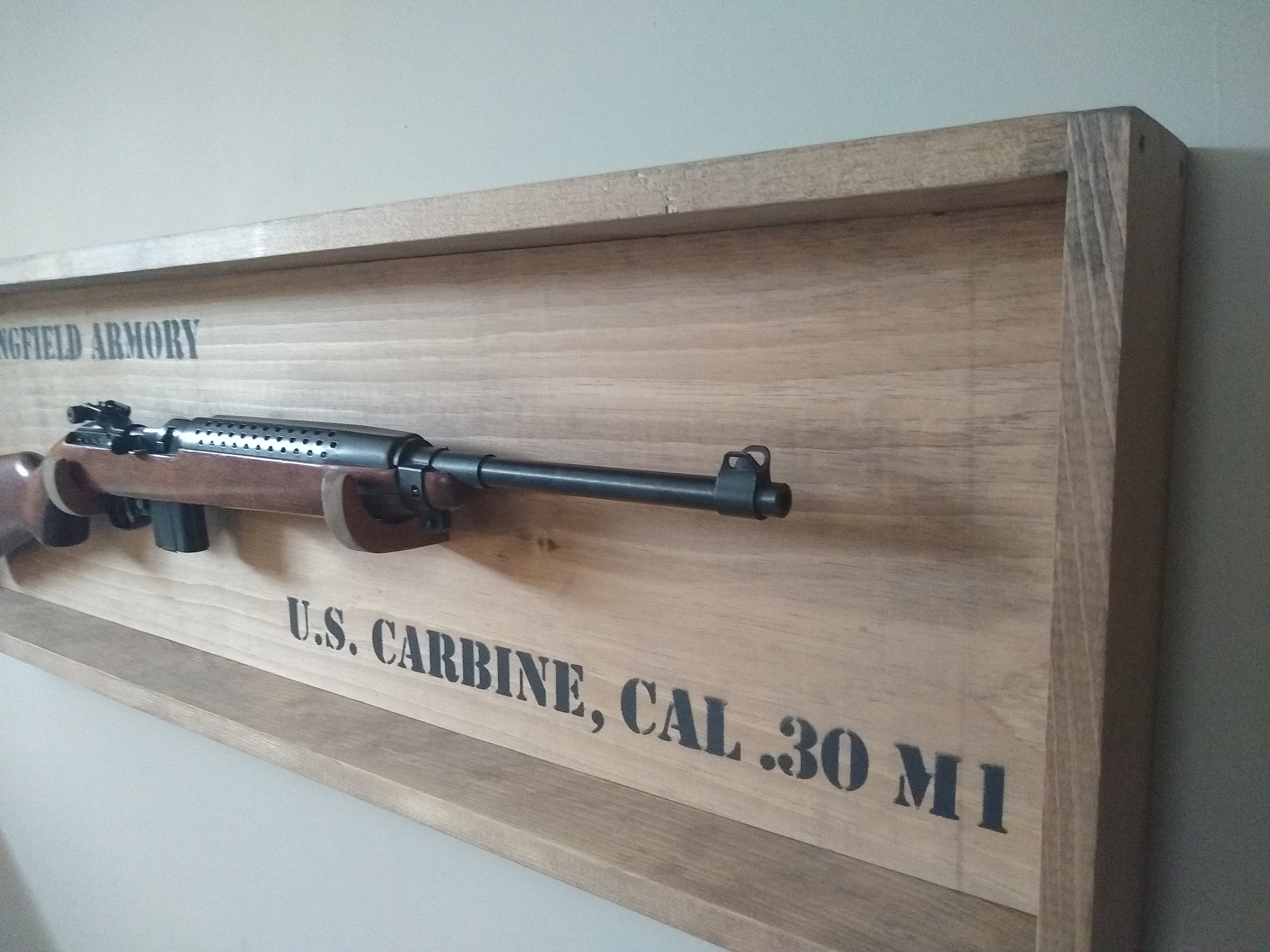 M1 Carbine Display | Rifle Display | Gun Rack - Etsy