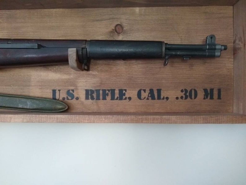 M1 Garand Display | M1903 Rifle Display | Gun Rack - Etsy