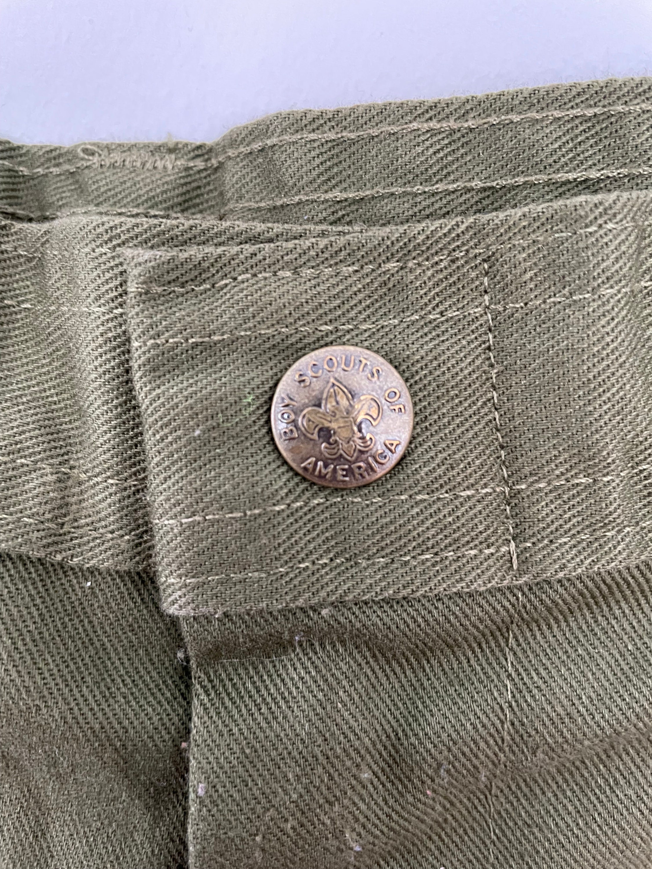 1970s Boy Scout Military Style Shorts - Etsy