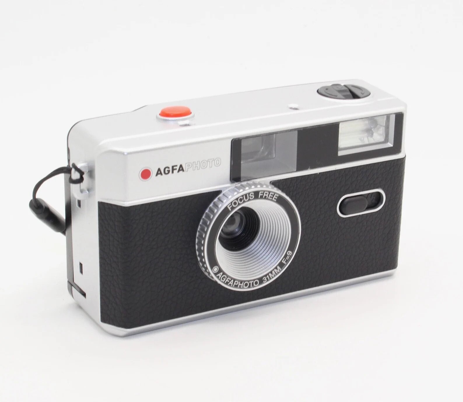 AGFA 35mm Film Reusable Compact Camera BLACK Colour Inc. Case Official ...