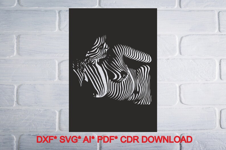 Sexy Women Wall Decor Cut Files Dxf Cnc Dxf File For Etsy Australia
