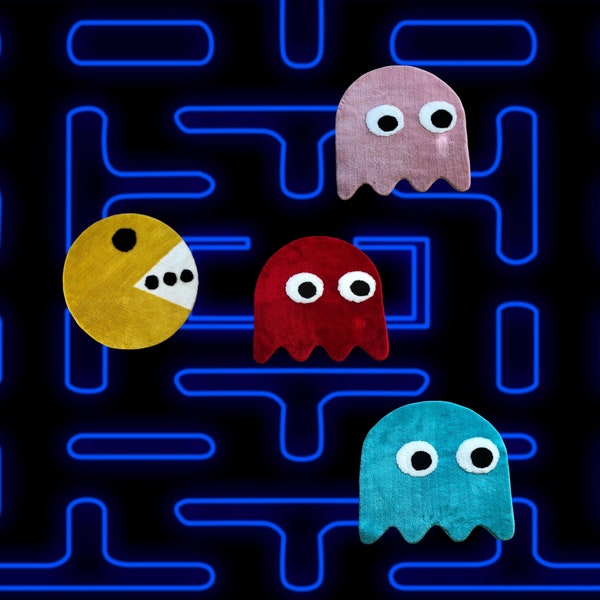 Pacman Ghosts Decor - Etsy
