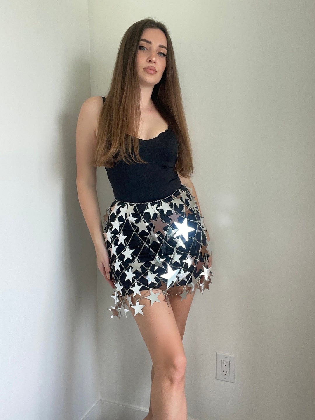 Star Skirt, Festival Outfit, Concert Outfit, Sequin Skirt, Rave Outfit ...