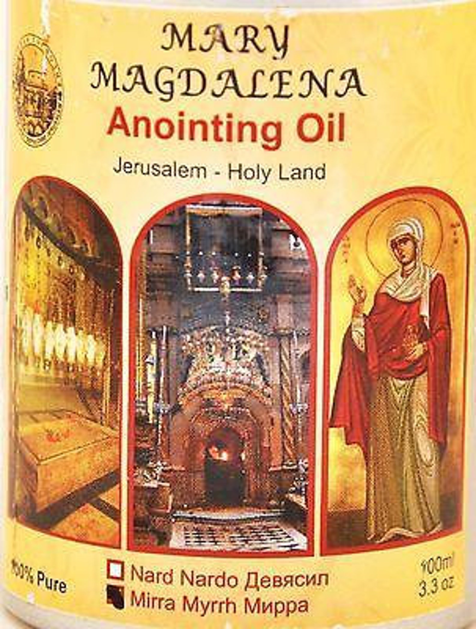 Mary Magdalene Healing Anointing Oil Nard 100.ml. Fragrance in - Etsy