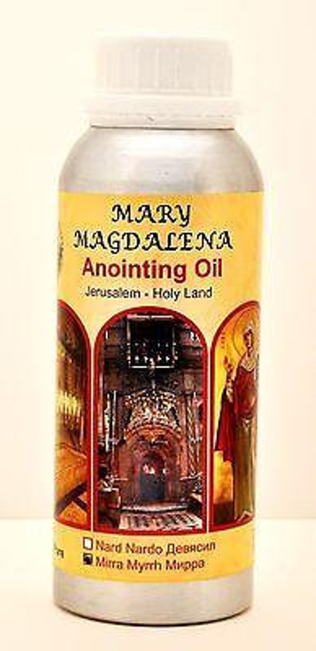 Mary Magdalene Healing Anointing Oil Nard 250 Ml. Fragrance in Metal ...