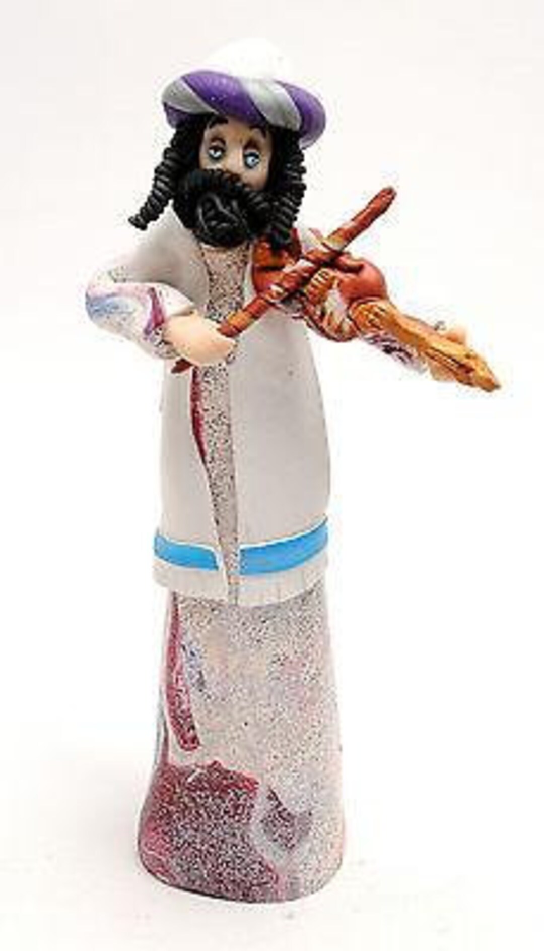 Jewish Figure Made of Clay Hand Made Art Designed 2 - Etsy