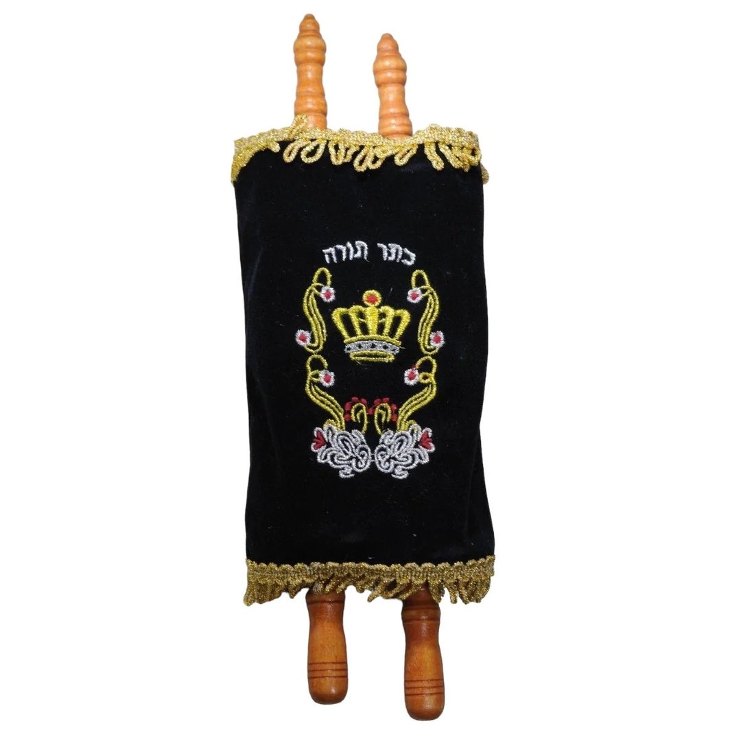 Hebrew Sefer Torah Scroll Book Jewish Holy Bible 12.6 / 32cm - Etsy