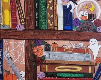 Haunted Bookcase - Etsy