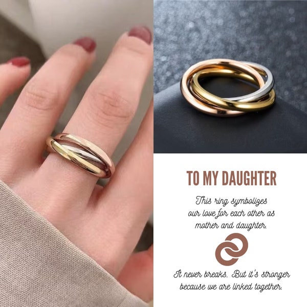 Mother Daughter Ring - Etsy
