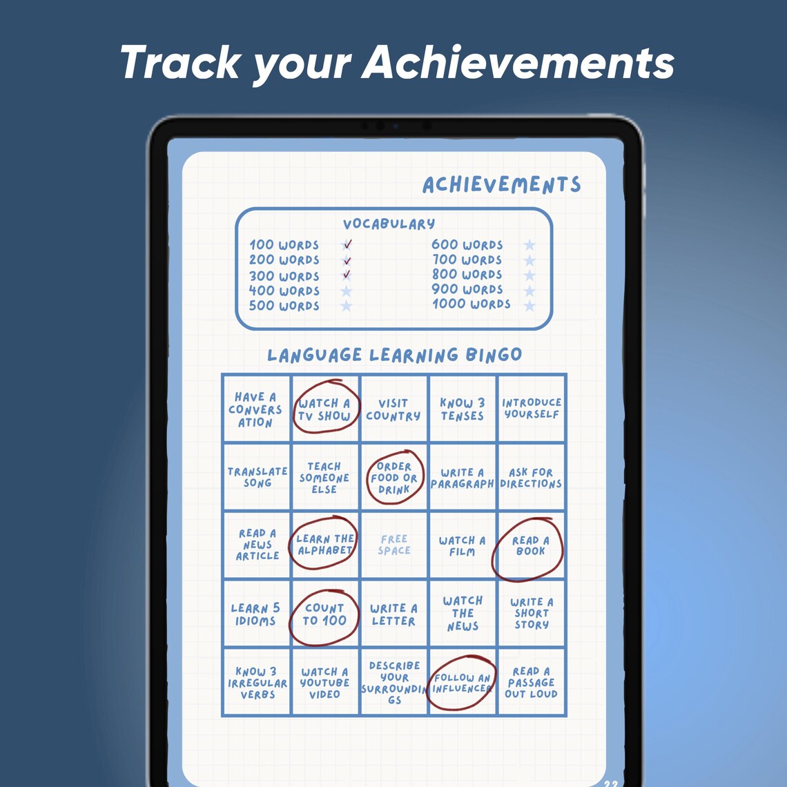 Language Learning Planner and Notebook, Workbook, Study and Learn ...