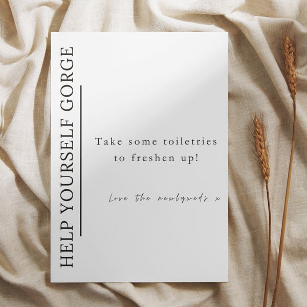 Wedding Toiletry Basket - Etsy