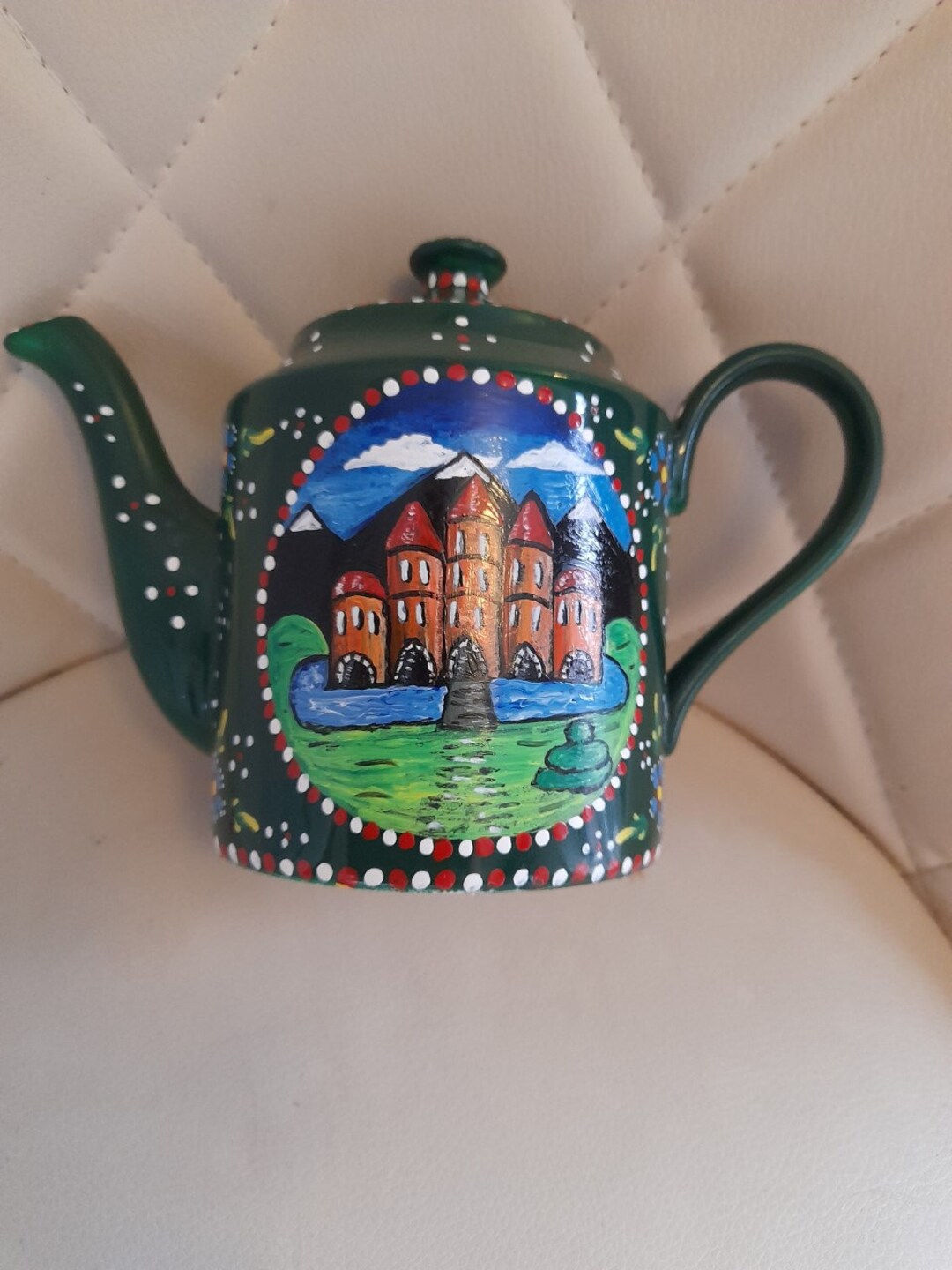 REDUCED PRICE Narrowboat Trad Painted Small Teapot 1 Cup Size - Etsy