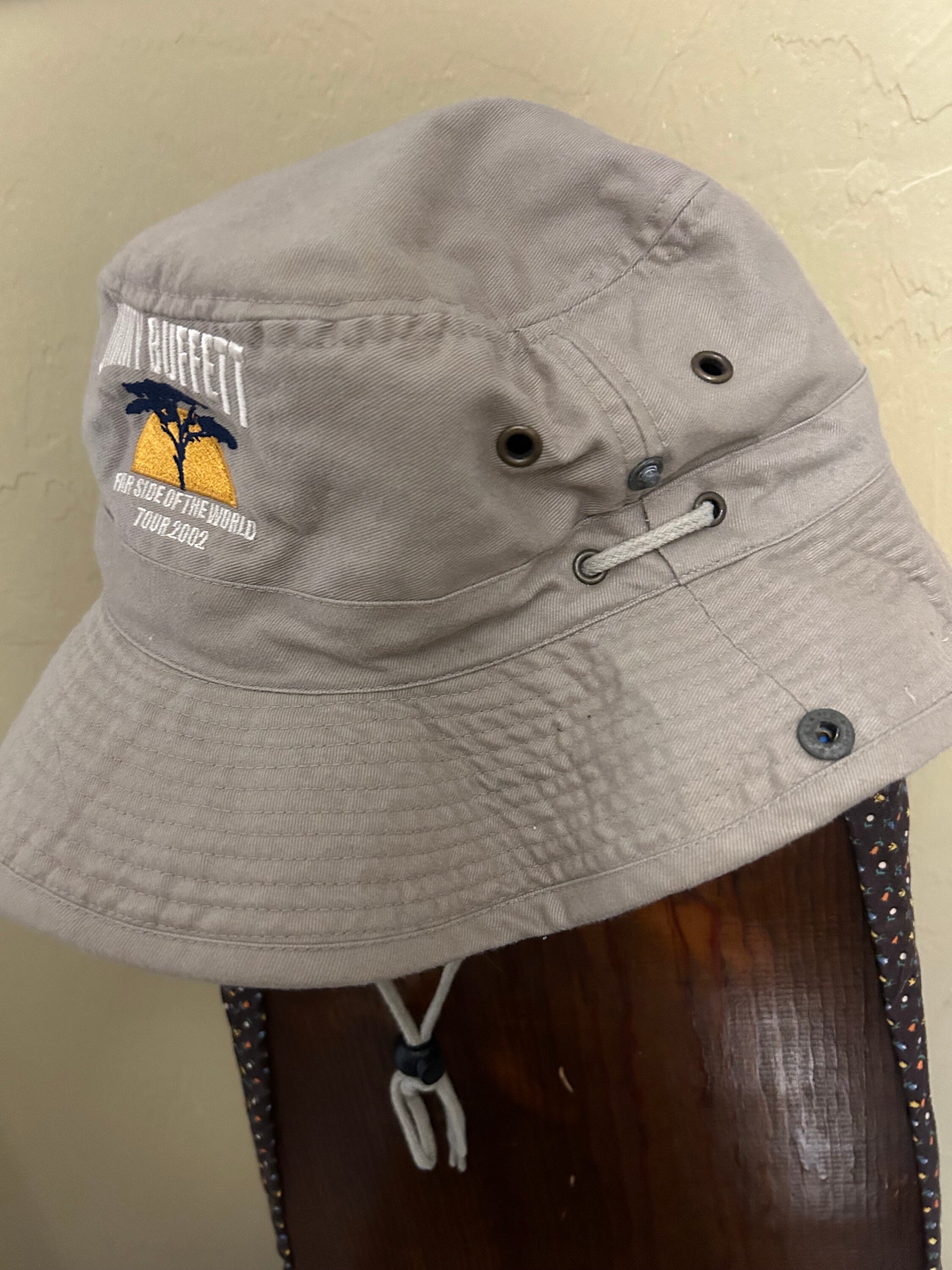 Vintage Jimmy Buffet Bucket Hat Far Side of the World Tour - Etsy