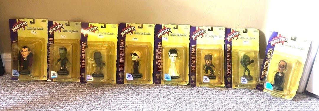 Universal Studios Monsters Little Big Heads - Etsy